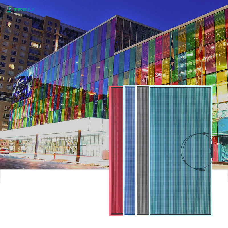 BIPV Facade Solutions Customizable Solar Glass Curtain Wall - Buy BIPV ...